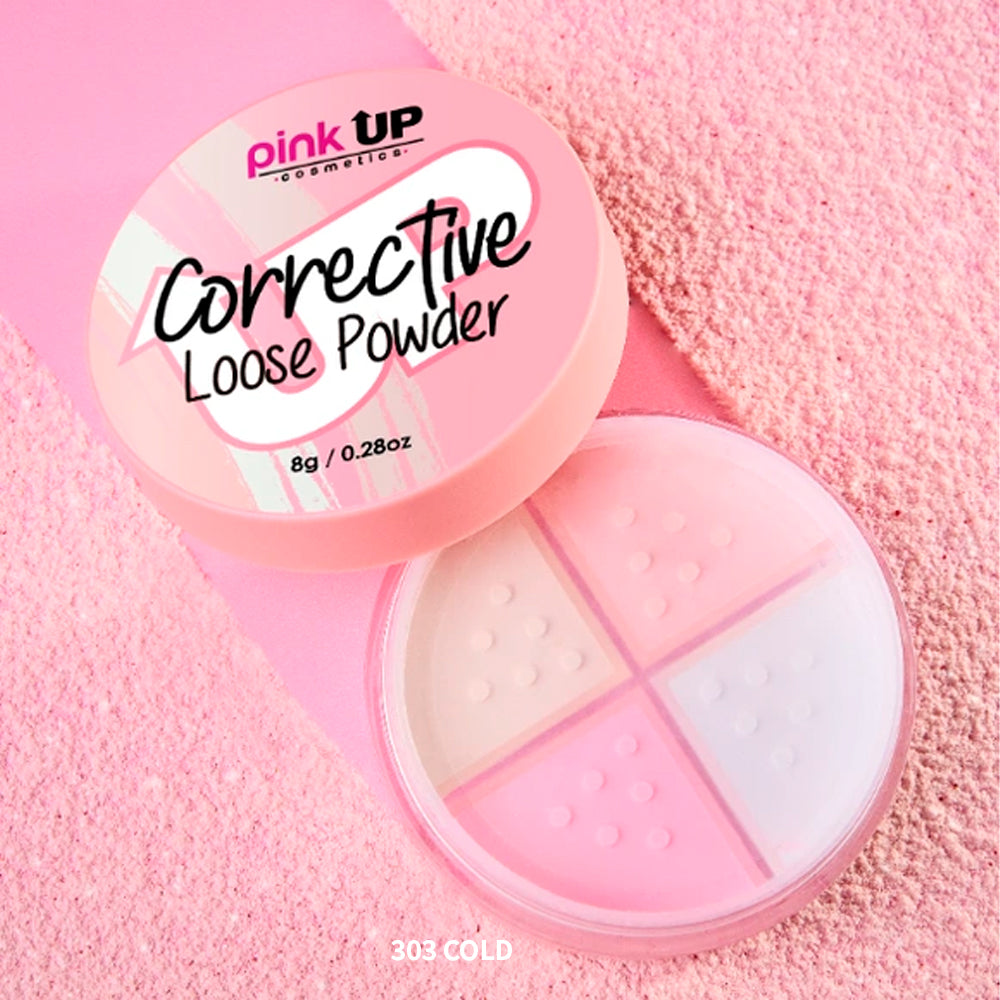 POLVO SUELTO CORRECTIVO PINK UP – Don Juan Beauty Supply